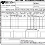 Brochures & Order Forms | Climatec Windows Ltd